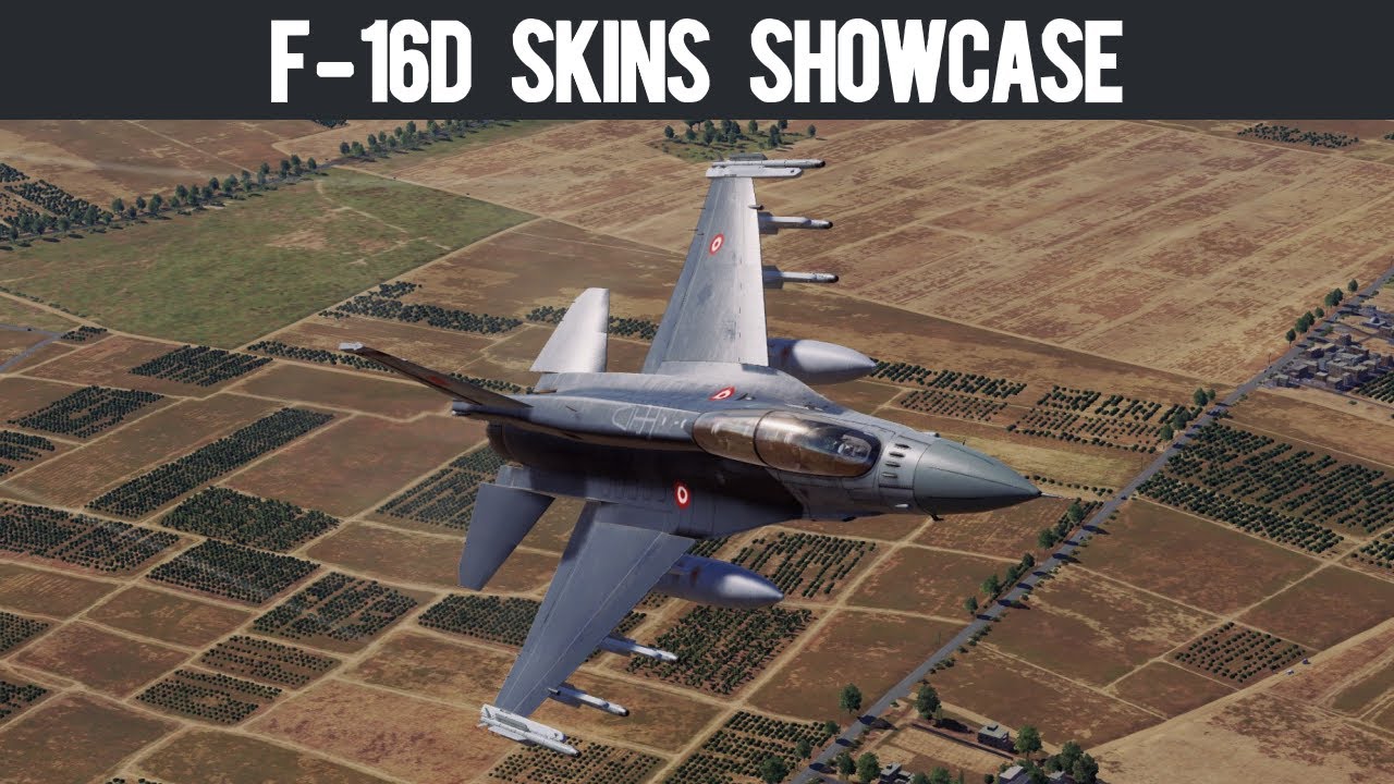 DCS F-16D Skin Showcase - YouTube