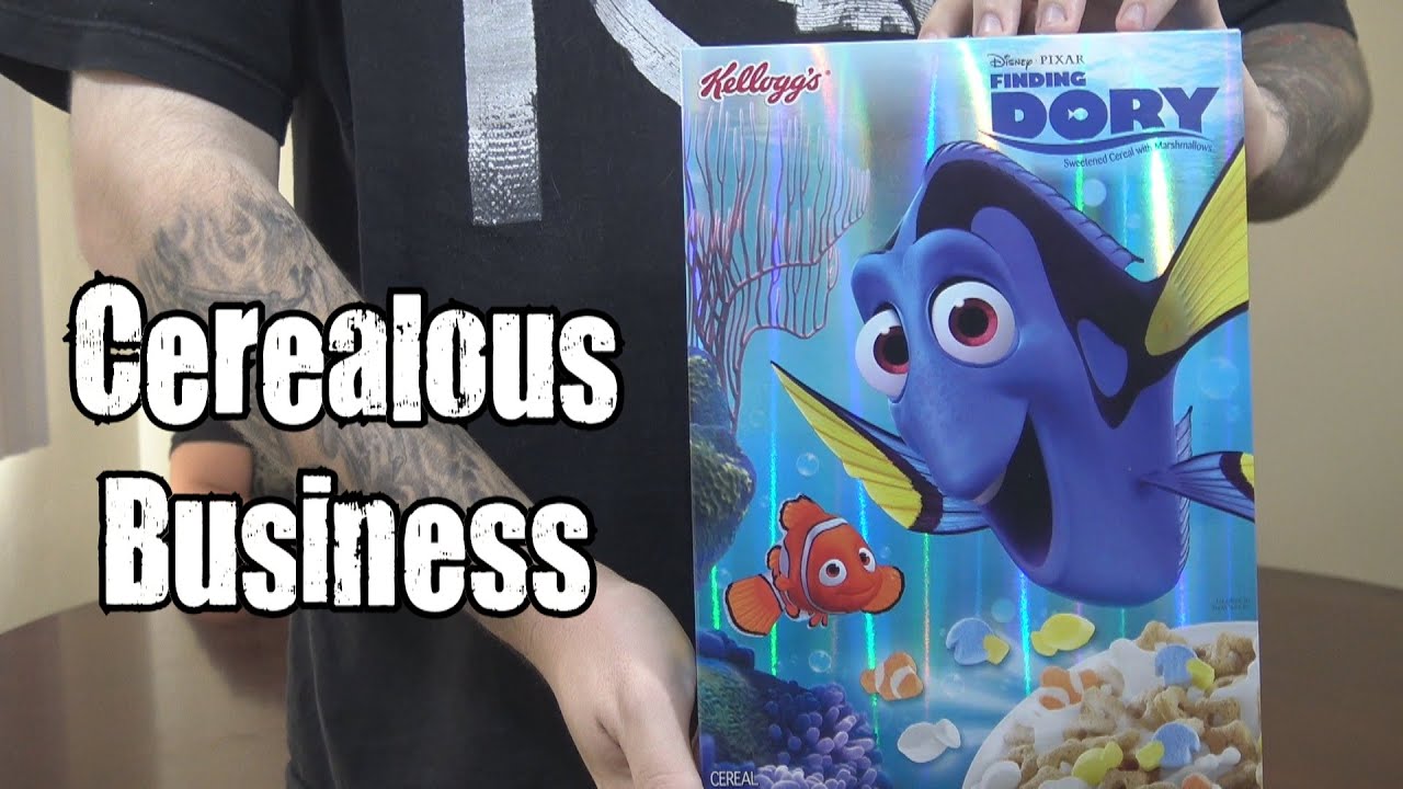 Cerealous Business - Finding Dory Cereal - YouTube