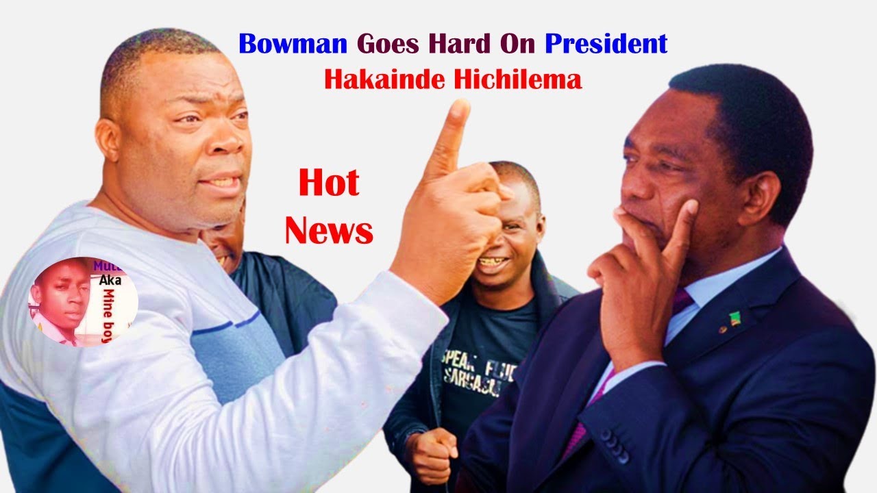 Bowman Lusambo Latest Interview; Reprimands President HH. Still at ...