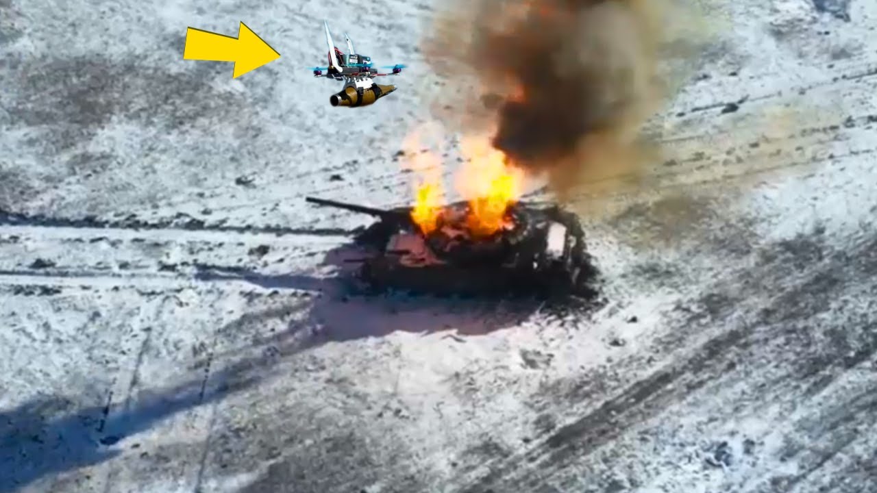 Russia's tank attack failed because of this tricky weapon. - YouTube