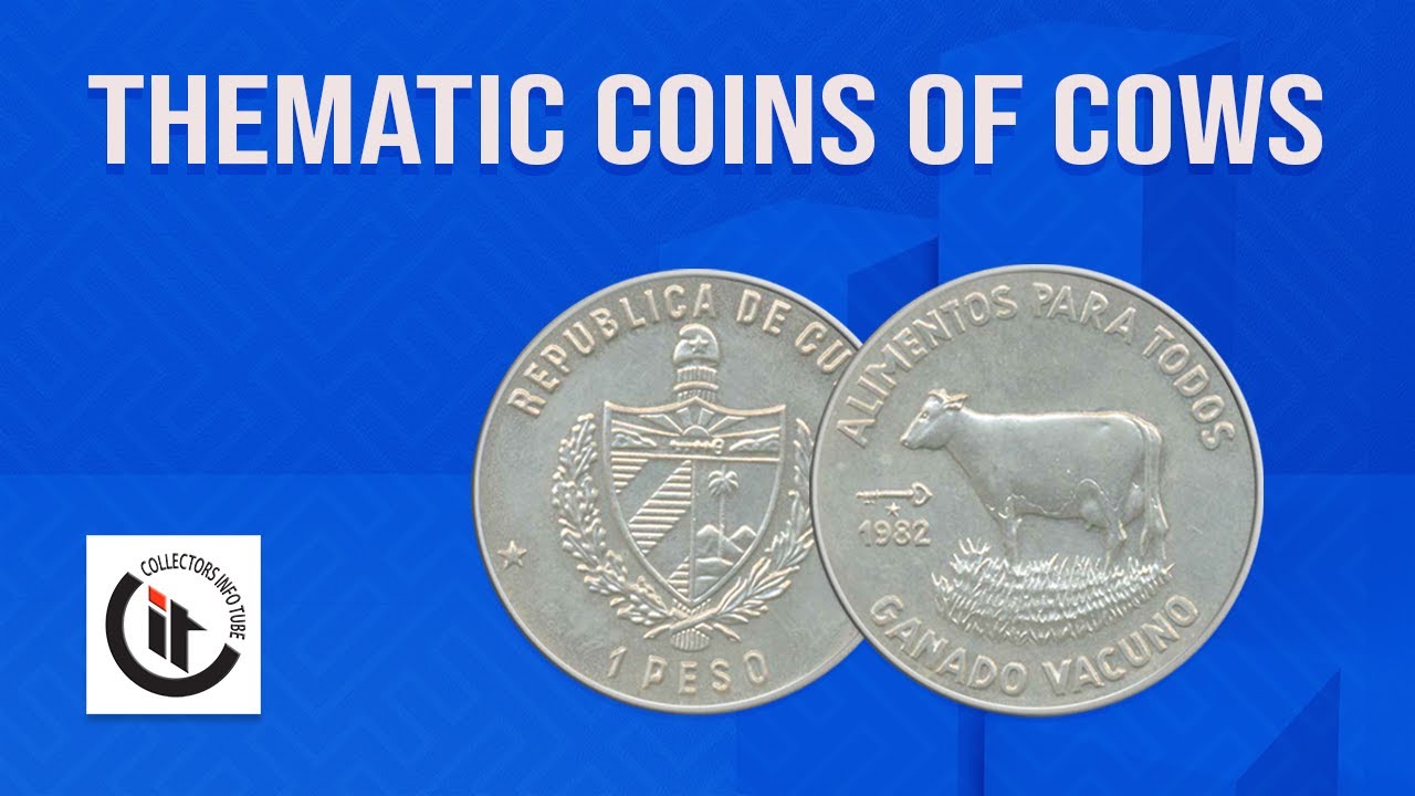 Thematic coins of cows HD - YouTube