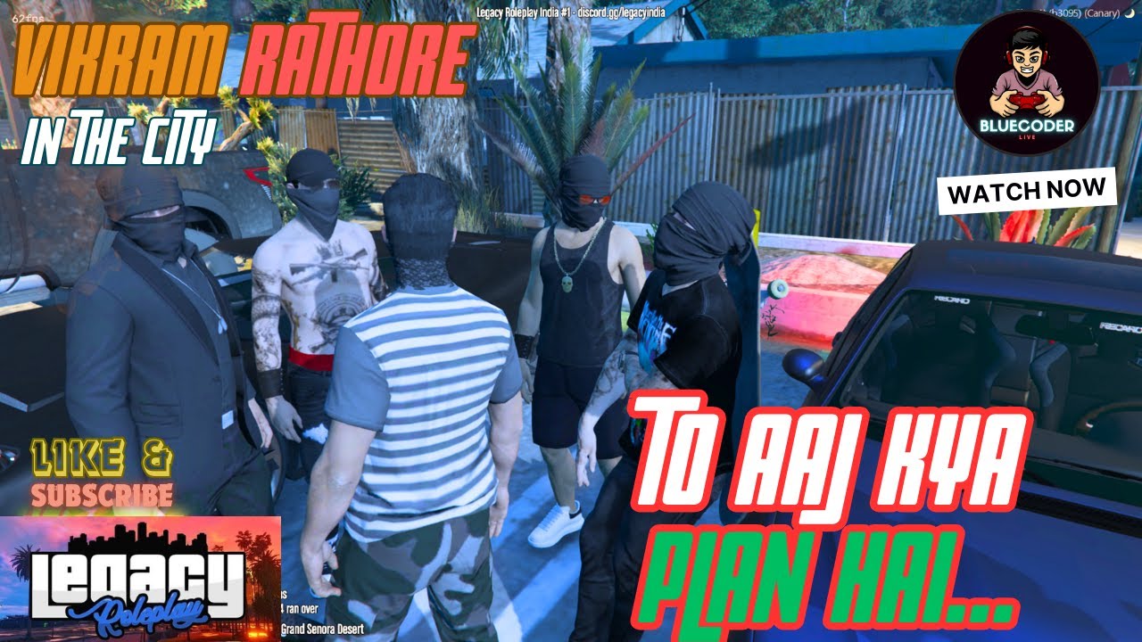 🔴 GTA 5 RP in Legacy Roleplay India | GTA 5 Gameplay #livestream # ...