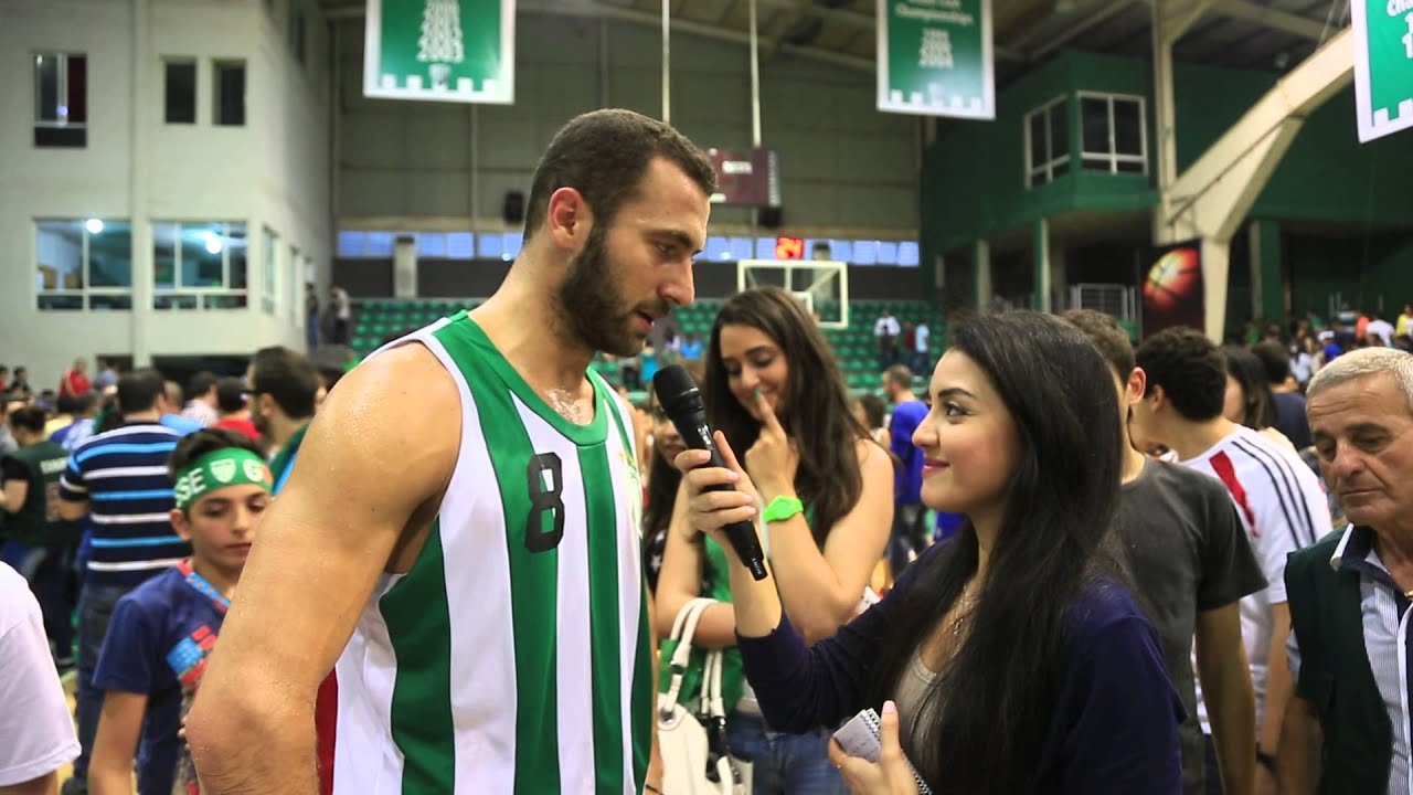 Post Game Interview - Final 4 Game 1 - Elie Rustom - YouTube