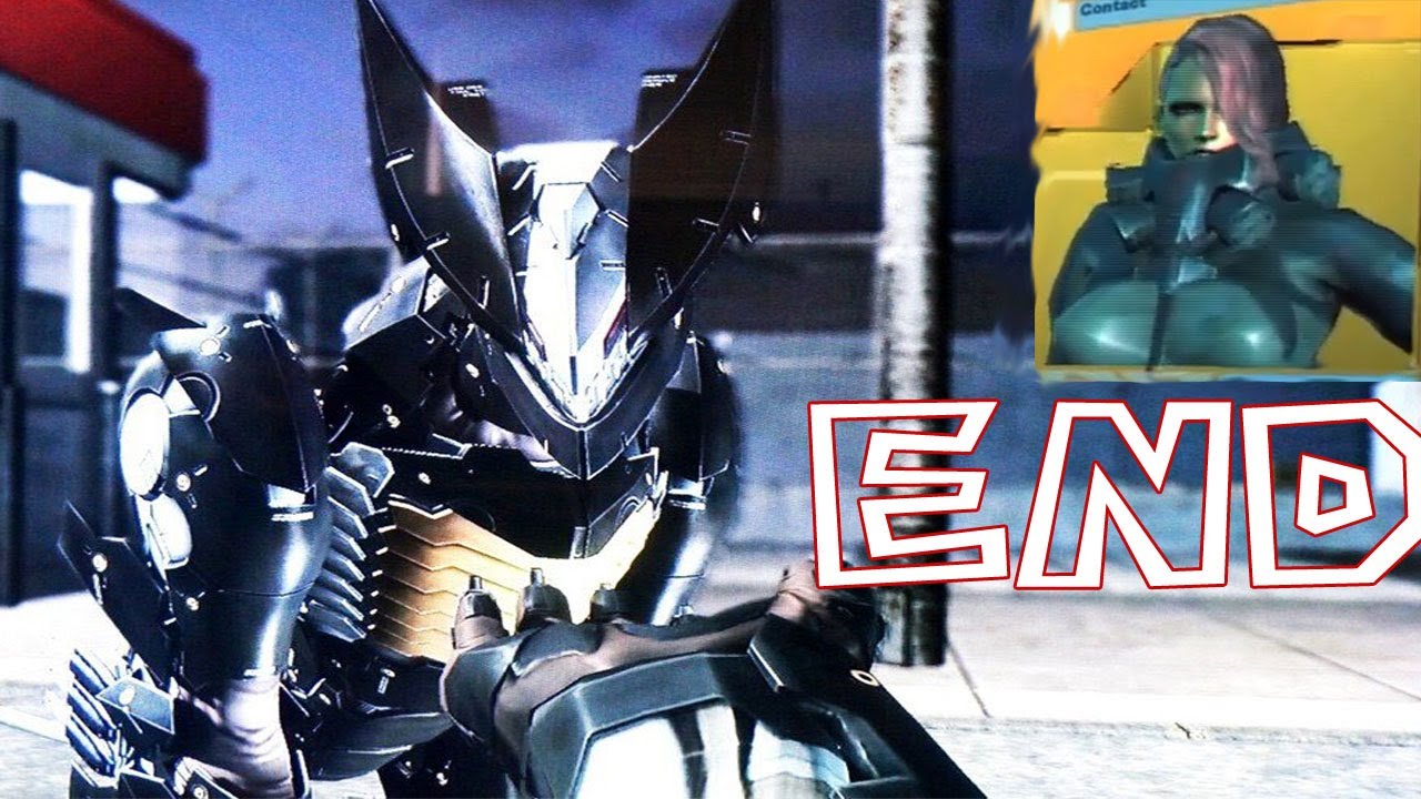 Metal Gear Rising Revengeance 'Blade Wolf Ending' Cutscenes Movie 【HD ...