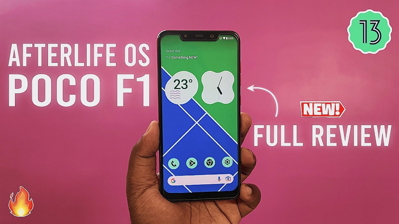 AfterLifeOS 5.0 Update | POCO F1 Android 13 | Detailed Review! - YouTube