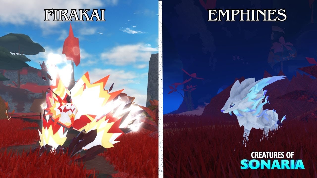 NOVO FIRAKAI e EMPHINES REMODEL | Creatures of Sonaria - YouTube