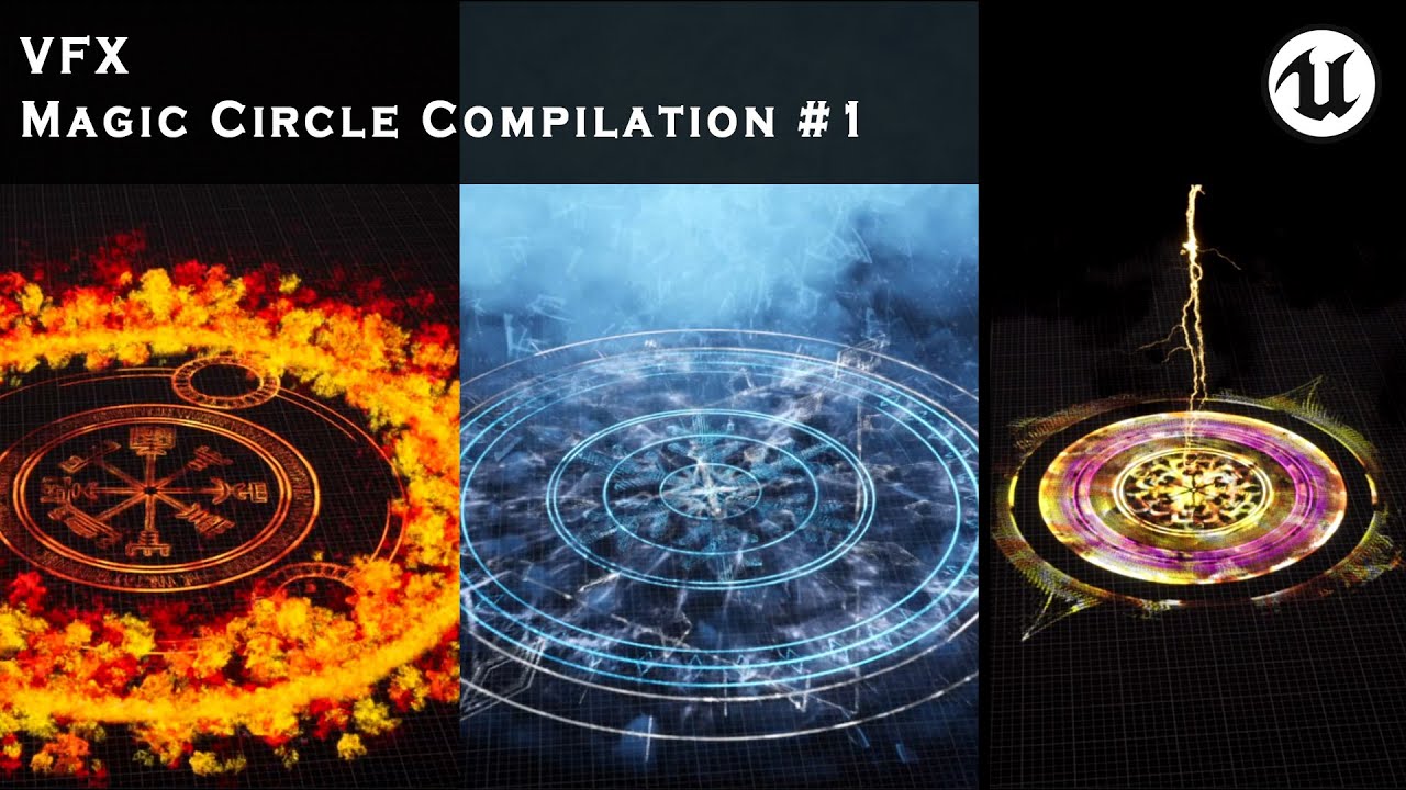 VFX - Compilation #1: Spell Circles - YouTube