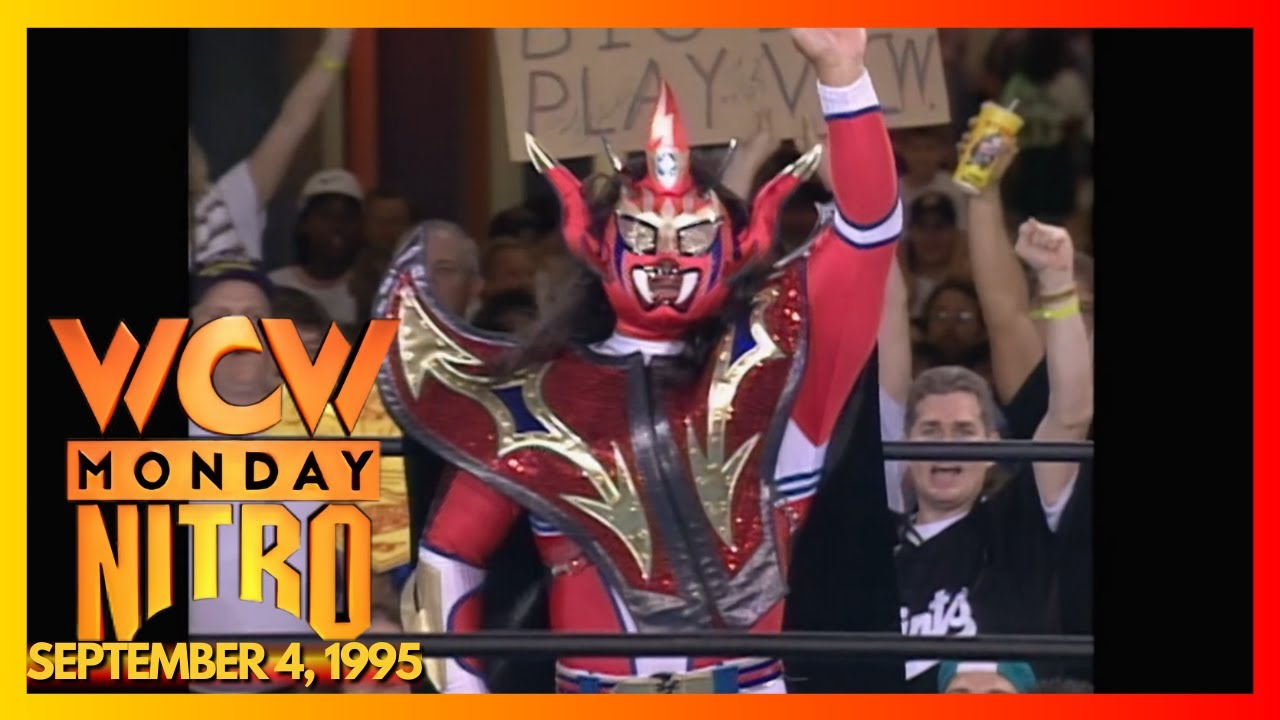 Jushin "Thunder" Liger entrance: WCW Monday Nitro, September 4, 1995 ...