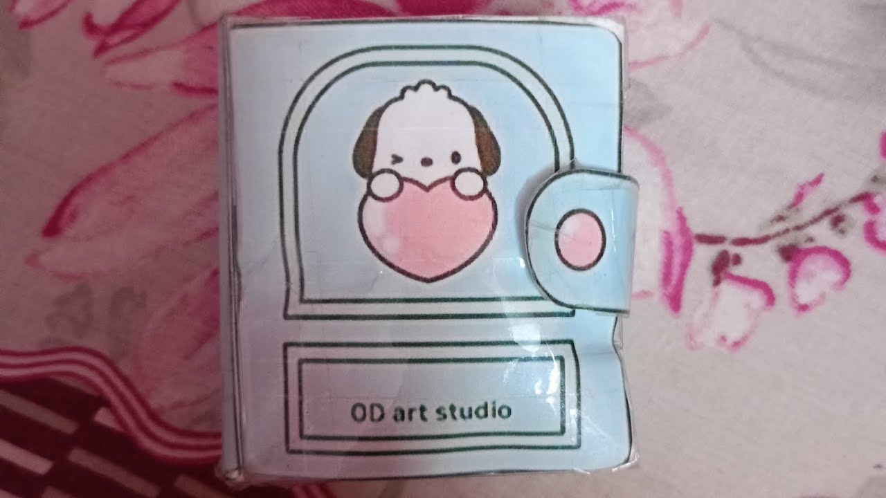 How To Make Pochacco Quiet Book Tutorial (Part-1) - YouTube