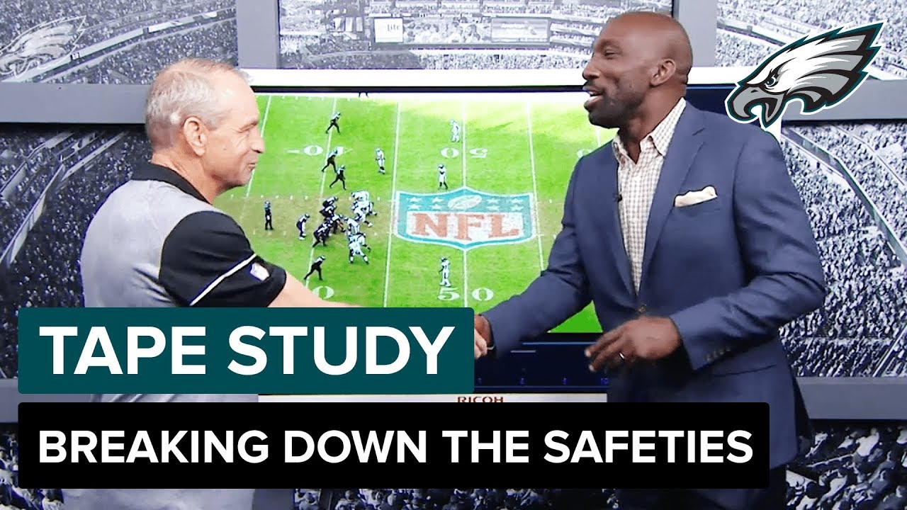 Tape Study: Tim Hauck Breaks Down The Safeties | Eagles Game Plan - YouTube