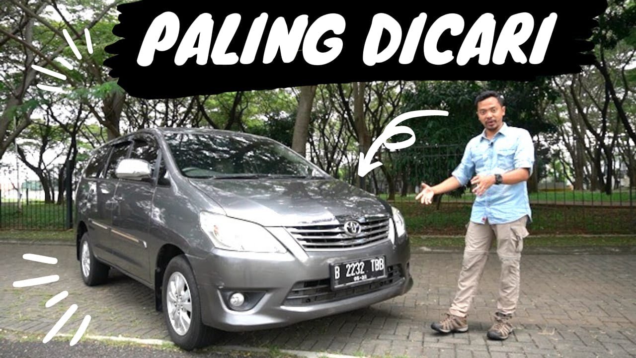 Toyota Innova Diesel 2.5G MT 2012 mesin 2KD-FTV - YouTube