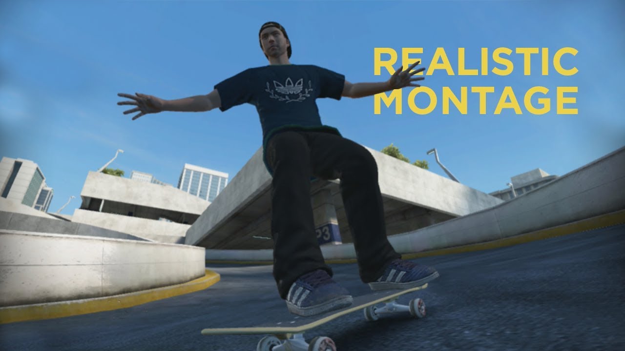 Skate 3 Realistic Montage #makeEaSkateAgain - YouTube