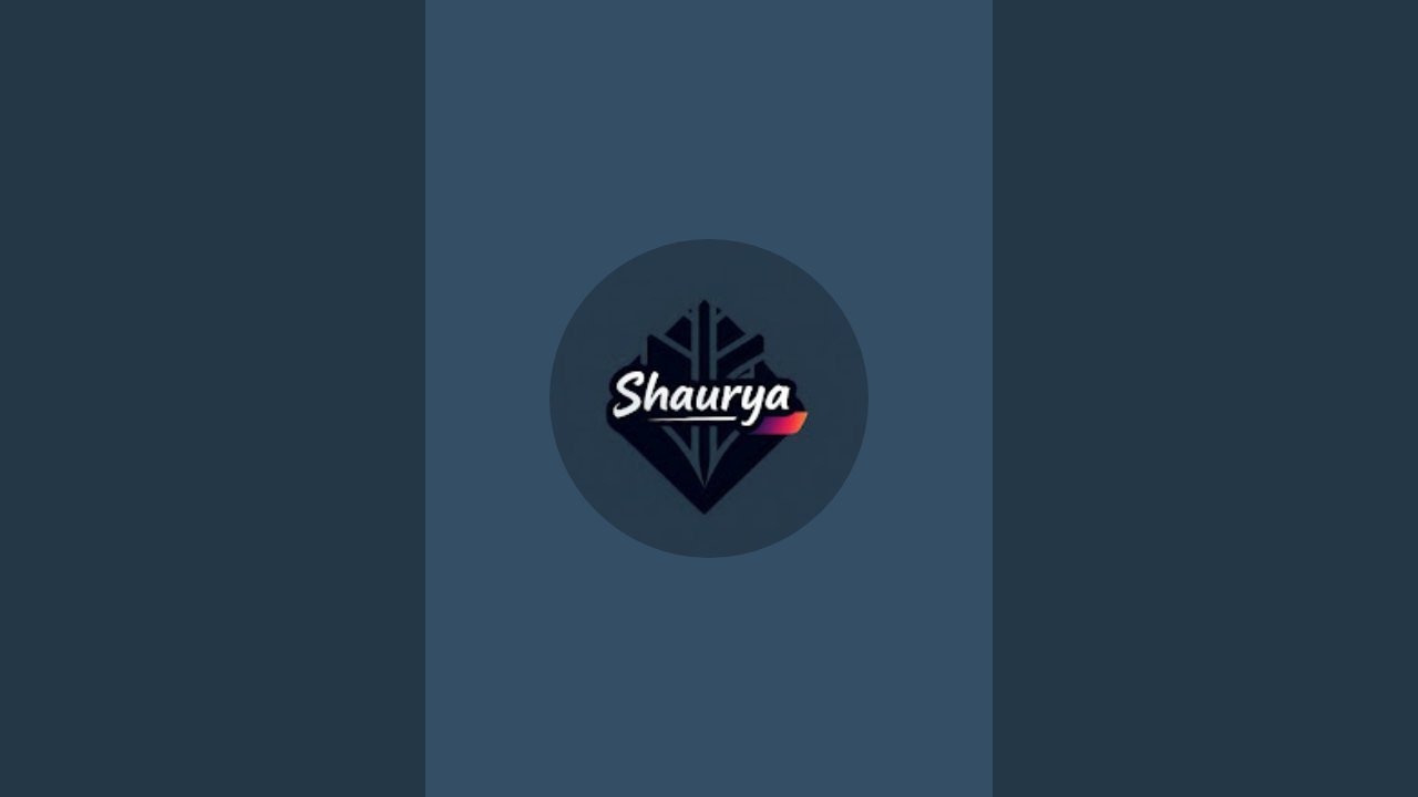 Shaurya Jha Creation is live - YouTube