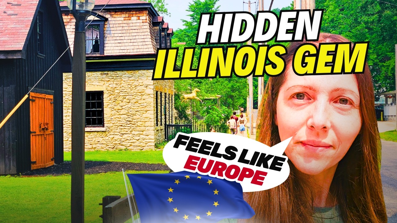 Elsah: Tiny Historic Village in Illinois You Have to See! - YouTube