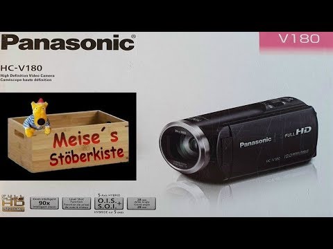 Ich hab da mal ... den Panasonic HC-V180 Camcorder (Vorstellung & Menue Einstellungen)