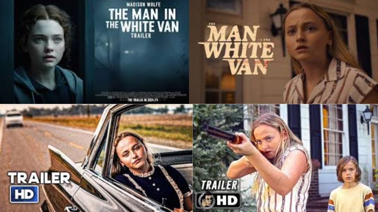 THE MAN IN THE WHITE VAN Official Trailer 2024 Madison Wolfe, Thriller ...