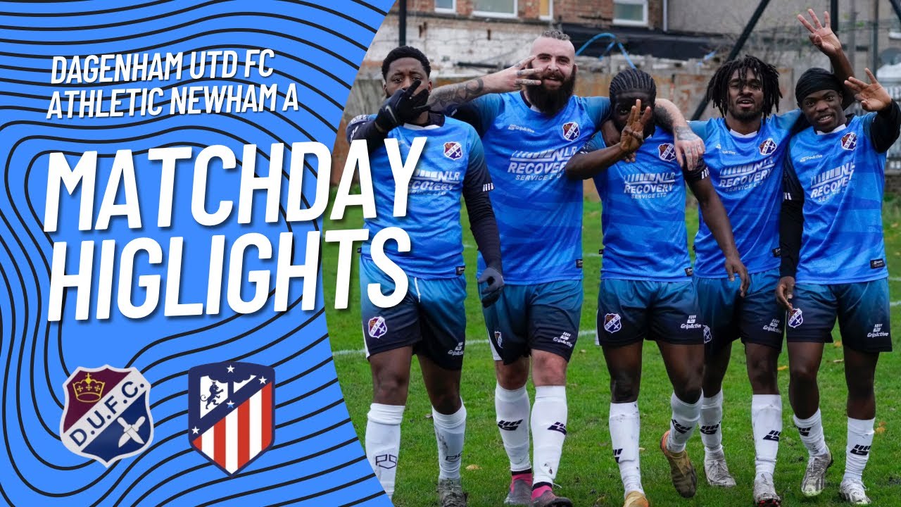Dagenham United Fc vs Athletic Newham A | The NINER Things In Life ...