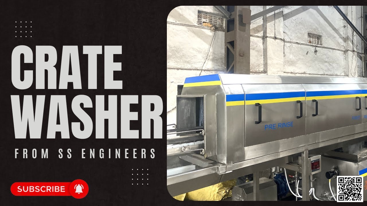 Crate Washer by SS Engineers: Ultimate Guide & Demonstration # ...