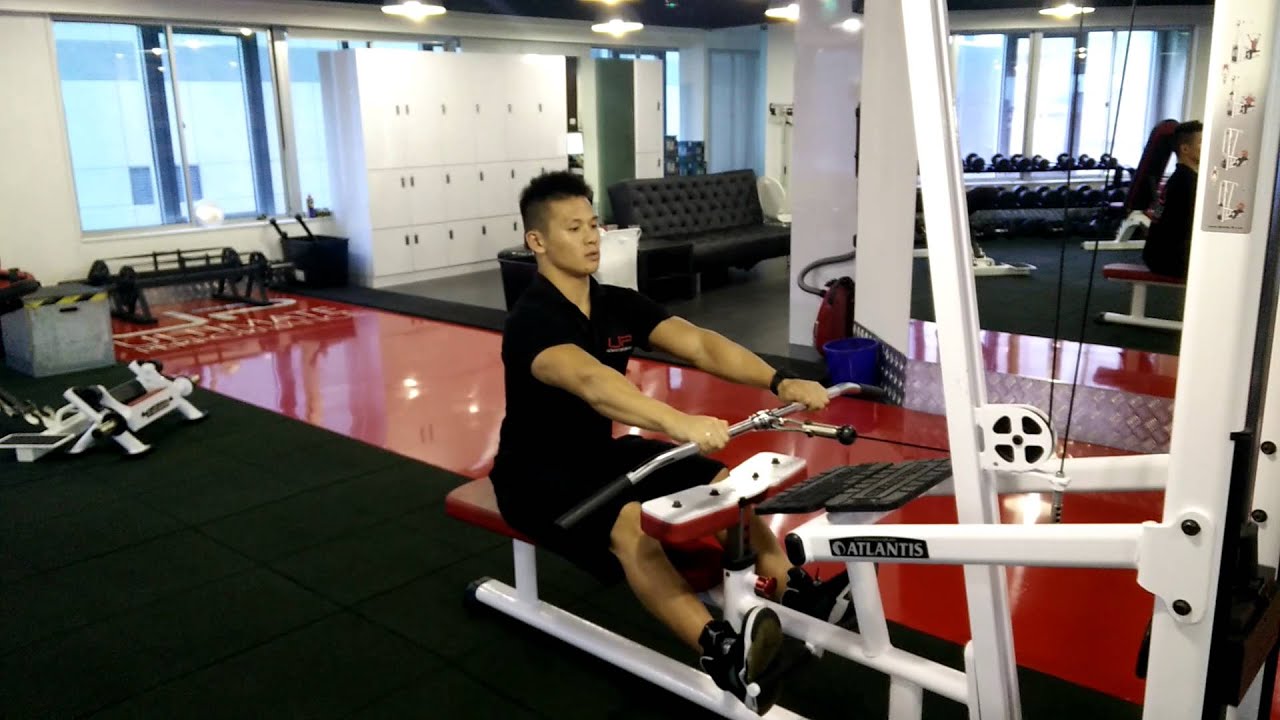 Low Cable Pulley Row (Pronated Grip) - YouTube