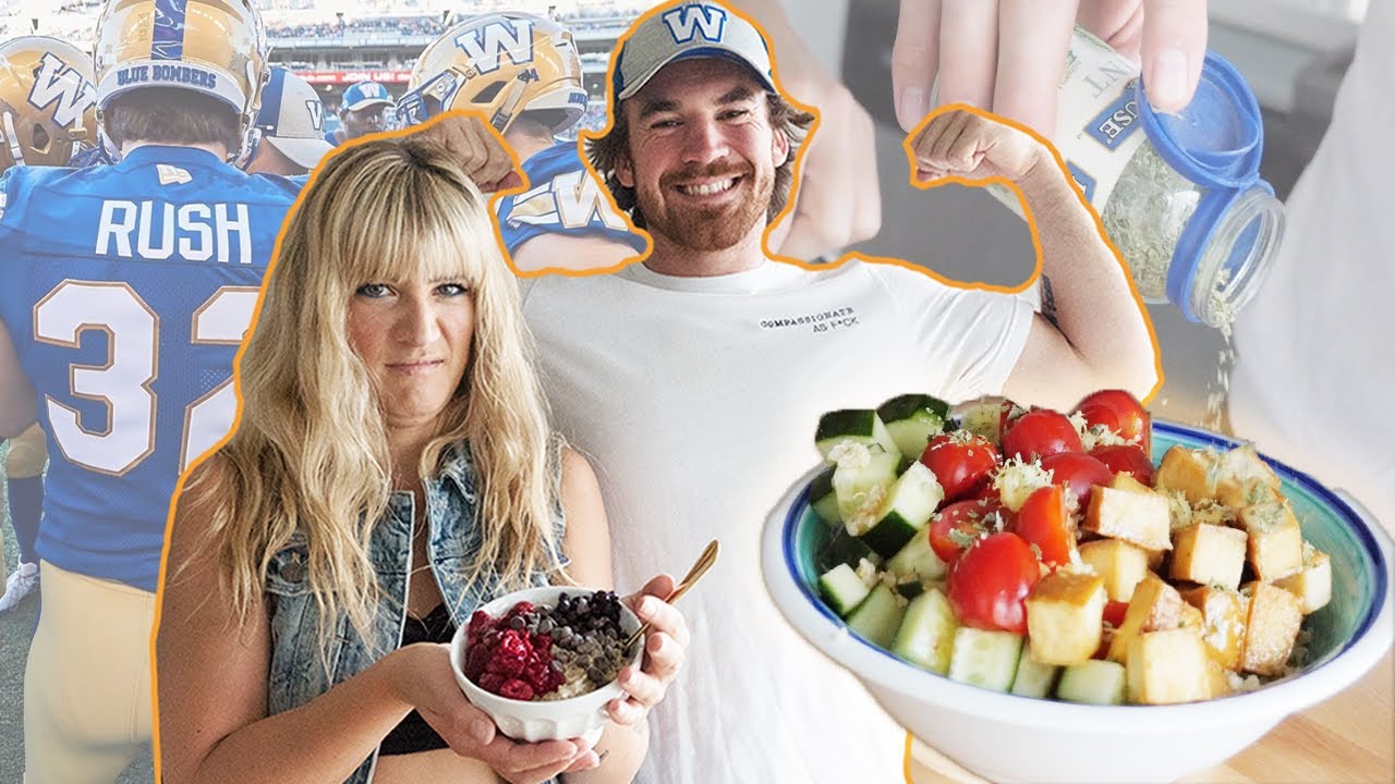 Professional VEGAN Athlete DECIDES what I eat for 24 hours - YouTube