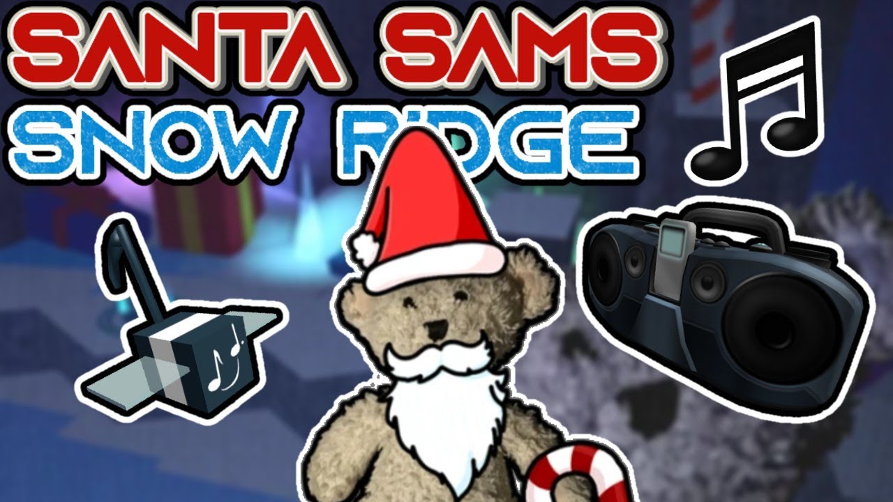 Santa Sam's Snow Ridge (Official Music Video) | Roblox Bear - YouTube