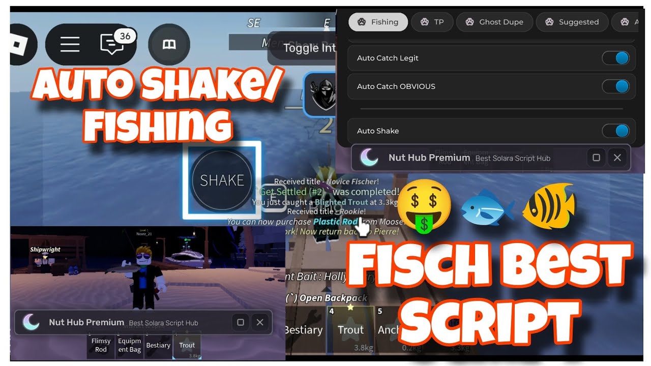 || Roblox Fisch Script || Auto Fishing 🎣 BEST SCRIPT 2025 pastbin - YouTube