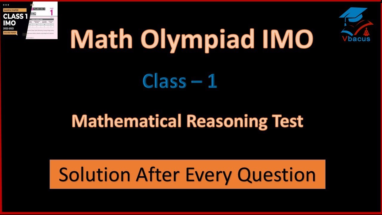 #vbacus Here is What's Good About IMO test for grade 1 II IMO test of ...
