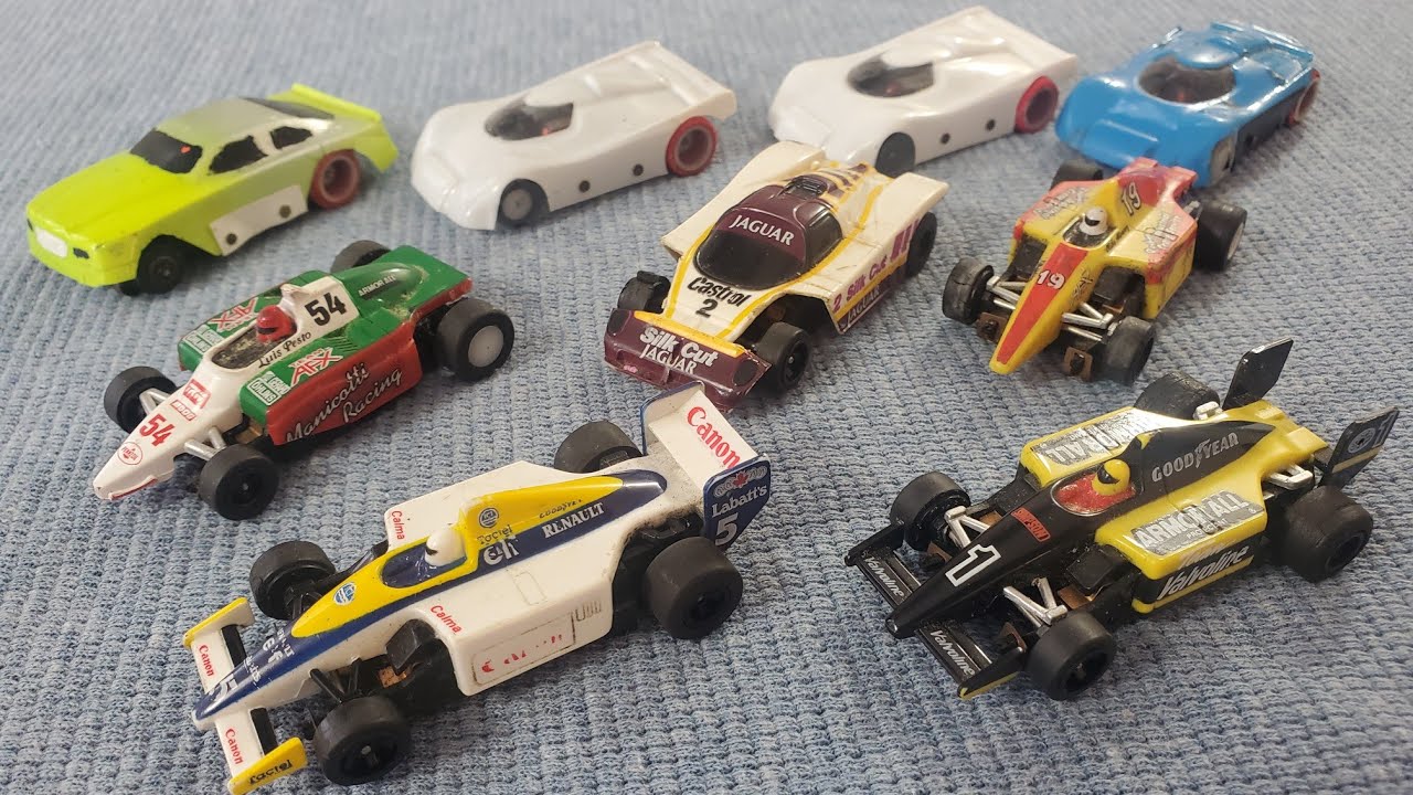 Auction Picks - HO Slot Cars - Indy F1 Jaguar AFX Tomy Custom Racer ...