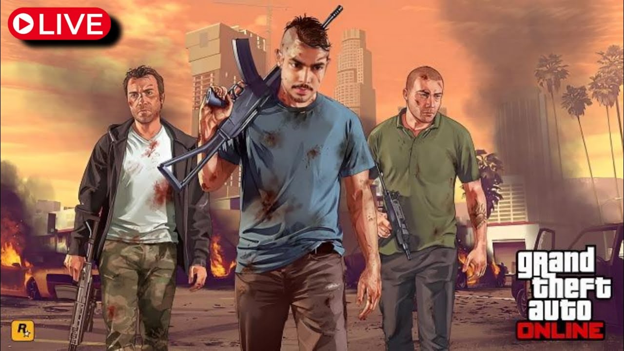 Taking Over the City: GTA 5 Online Madness with the Crew! - YouTube