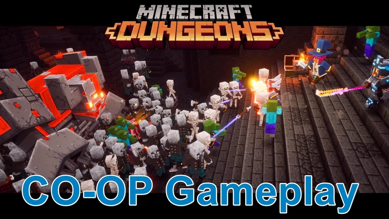 Minecraft Dungeons CO-OP Gameplay [1080p FHD 60FPS ULTRA] - No ...