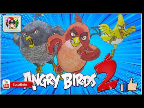 HOW TO DRAW ANGRY BIRDS 2 |ANGRY BIRDS 2 MOVIE | cómo dibujar ...