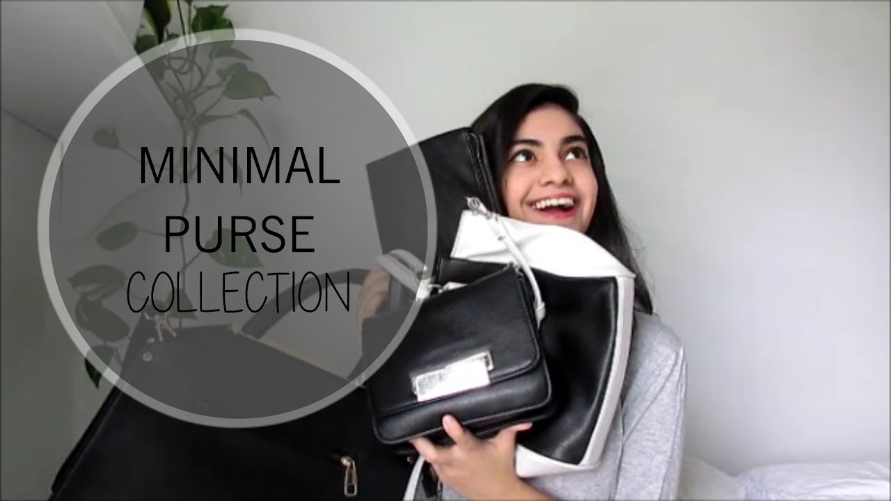MINIMALIST PURSE COLLECTION | '17 - YouTube