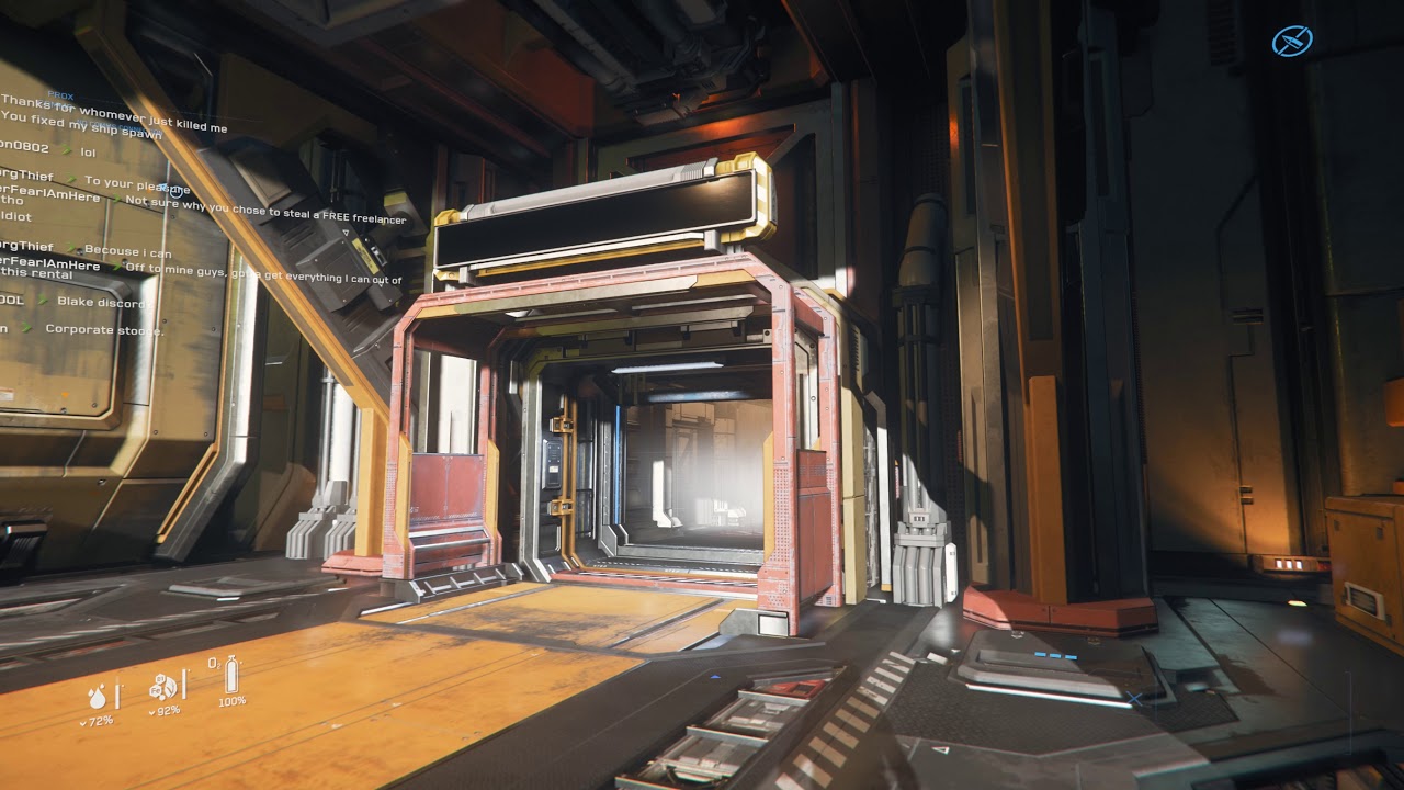 Star Citizen CRU L1 Landing Pad 3 Door Bugged Out - YouTube