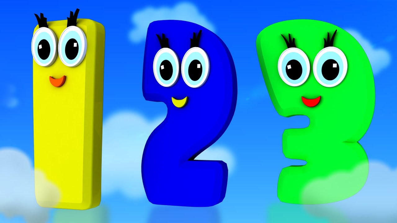Numbers Song For Kids And Nursery Rhymes for Children - YouTube