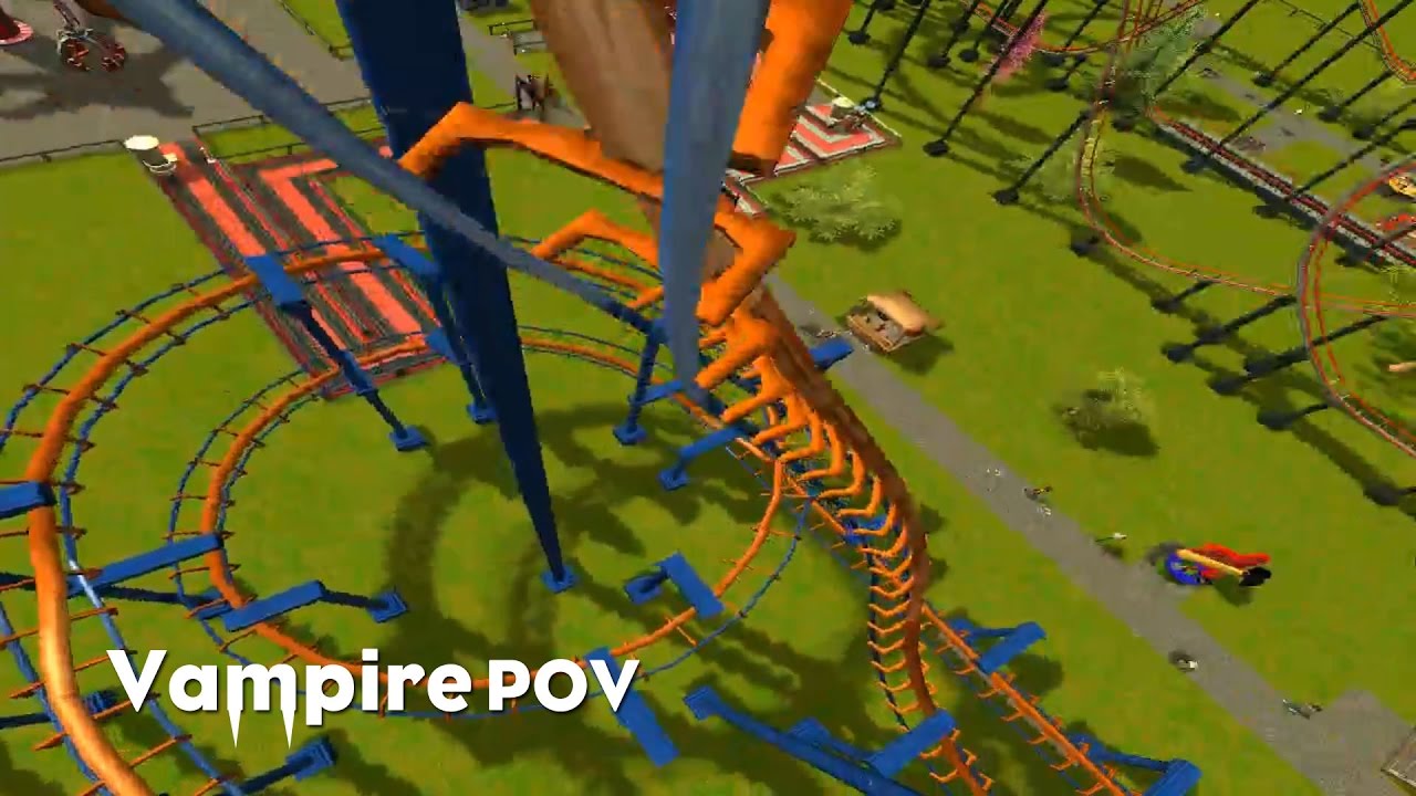 Vampire Roller Coaster - YouTube