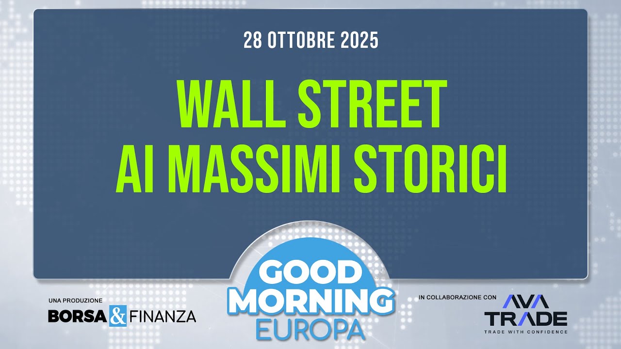 Wall Street ai massimi storici - YouTube