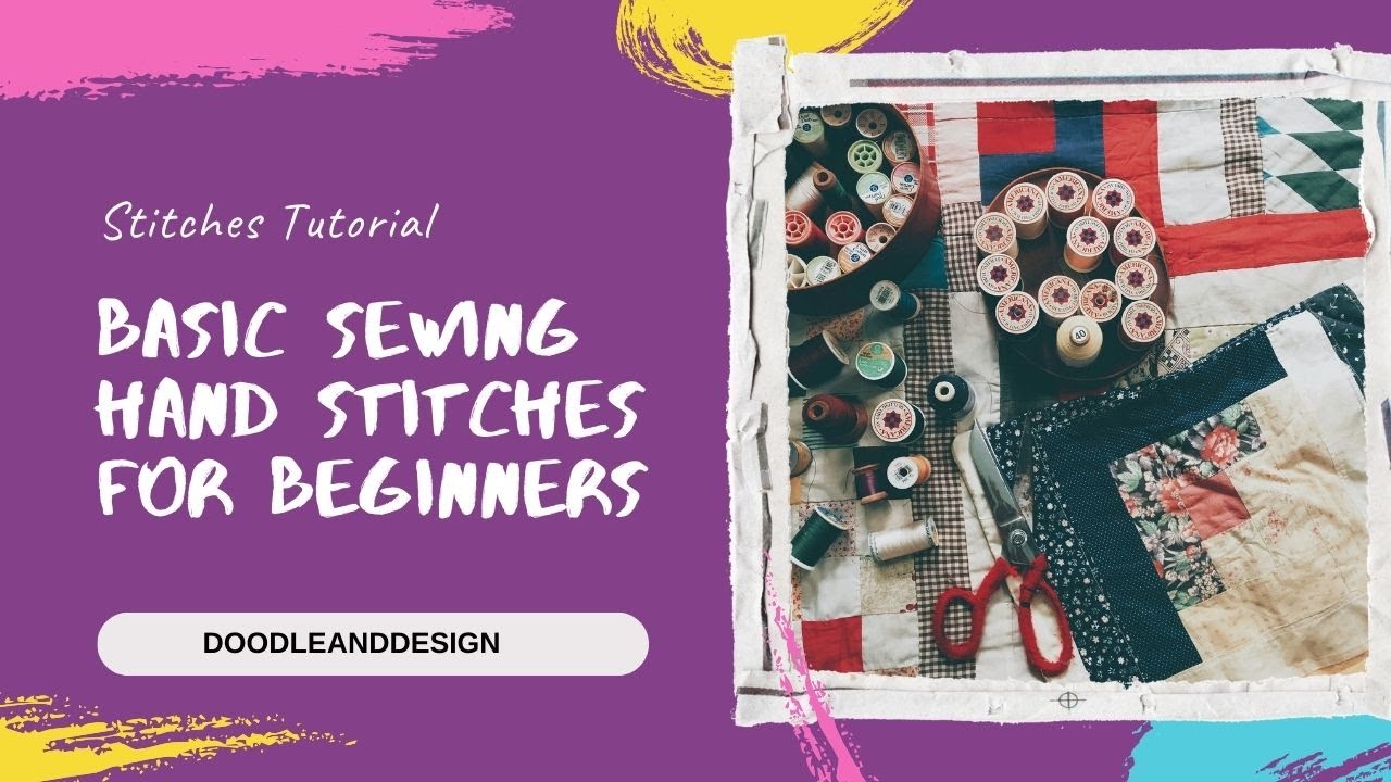 Basic Hand Sewing | Basic Stitches And Techniques For Garments - YouTube