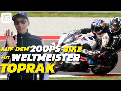 Highspeed & Nervenkitzel: Wilder Ritt mit Superbike-Weltmeister Toprak Razgatlioglu | FIM Superbike