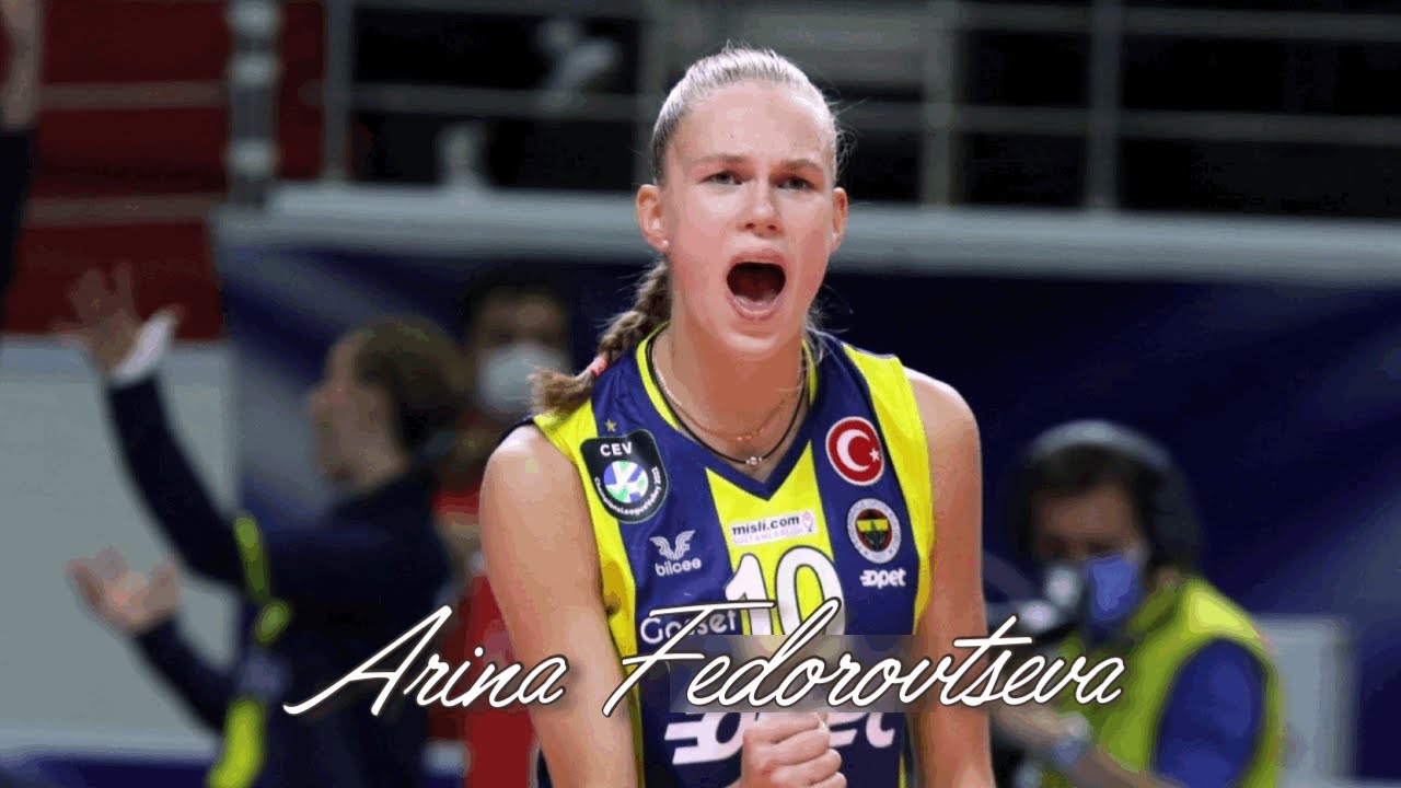 Arina Fedorovtseva│ACE Machine│Fenerbahçe SK vs Kuzeyboru │Turkish ...