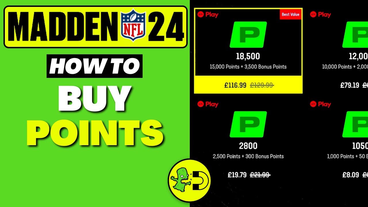Madden 24 How to Buy Points Ultimate Team - YouTube