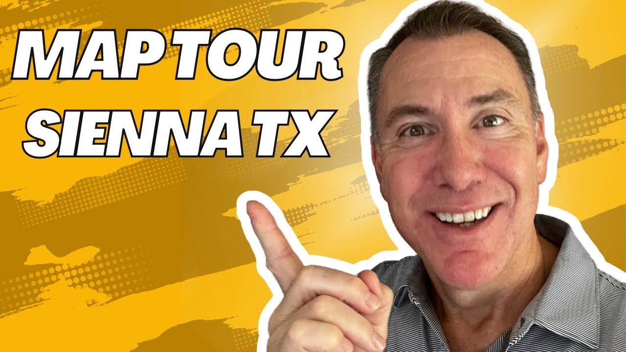 Sienna Texas - A Full Map Tour of Sienna - YouTube