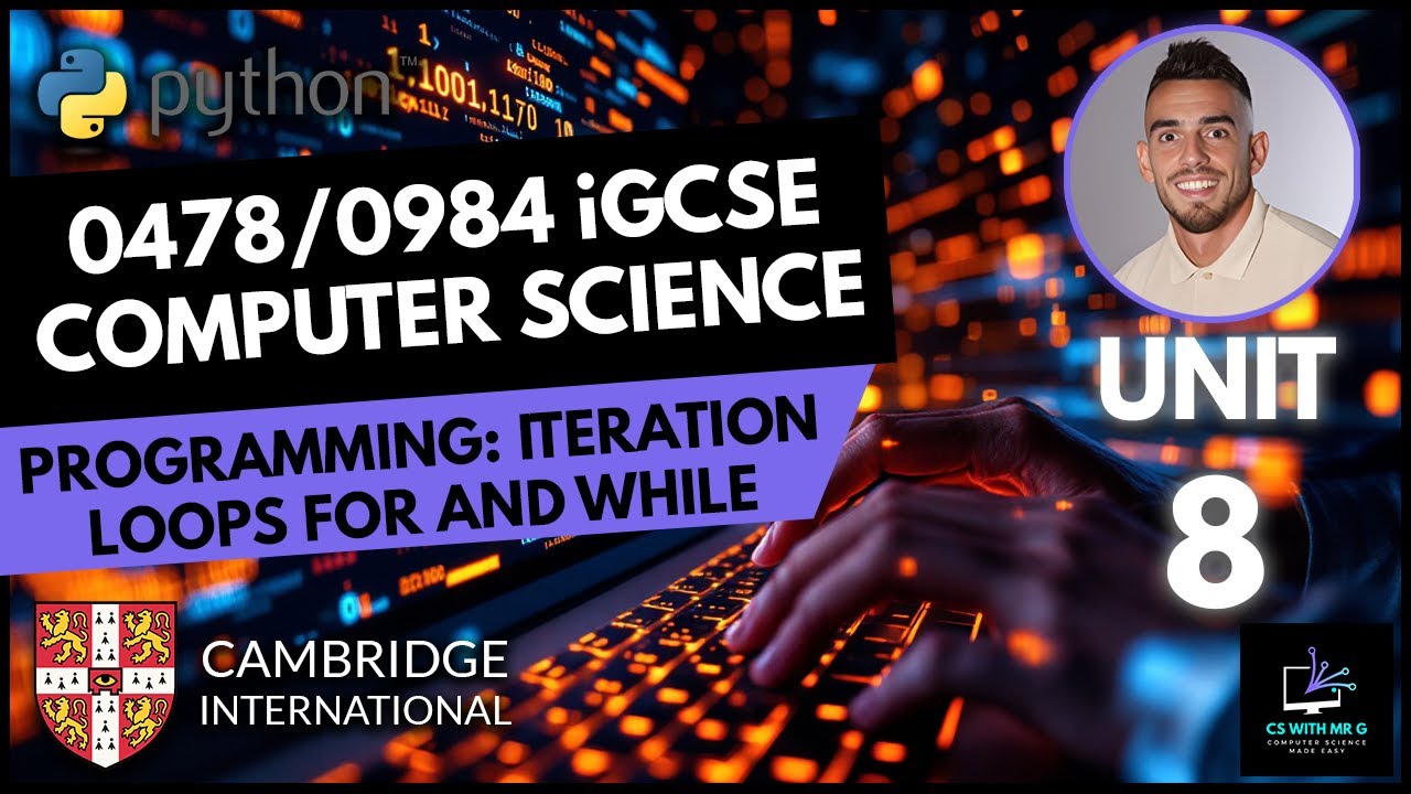 0478/0984 iGCSE Computer Science - Unit 8 Lesson 3: Programming ...