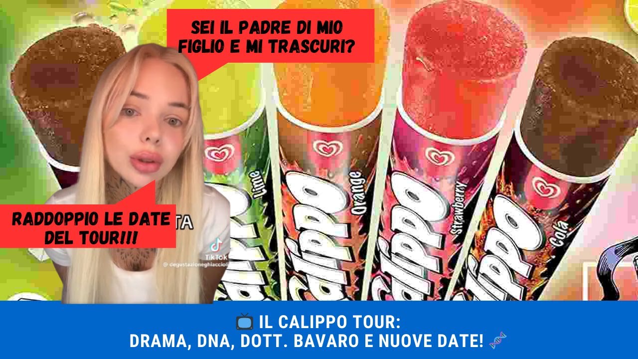 📺 IL CALIPPO TOUR: DRAMA, DNA, DOTT. BAVARO E NUOVE DATE! 🧬 - YouTube