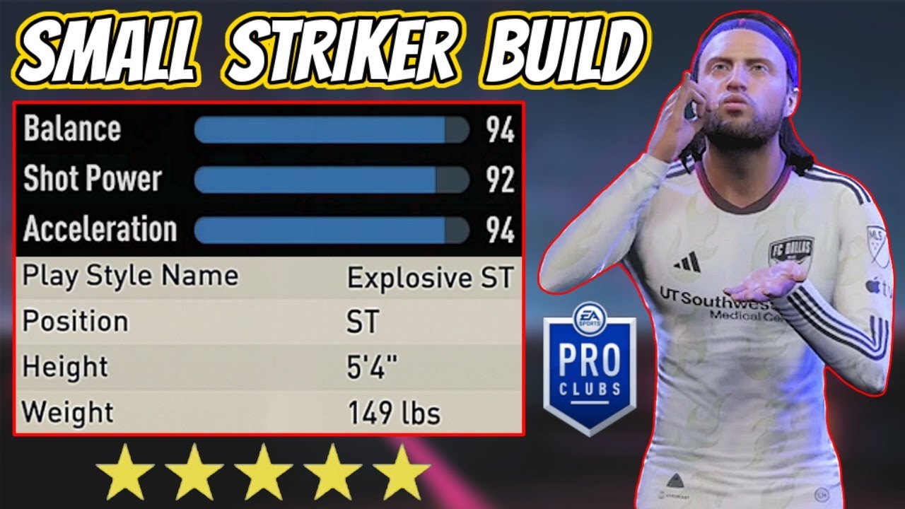 ZOOM PAST YOUR OPPONENTS with this STRIKER (ST) BUILD in FIFA 23 PRO ...