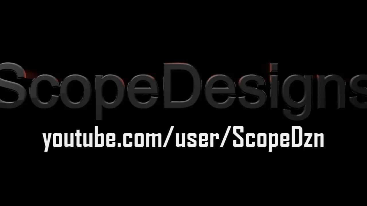Intro for Scope Designs (ScopeDzn) - YouTube