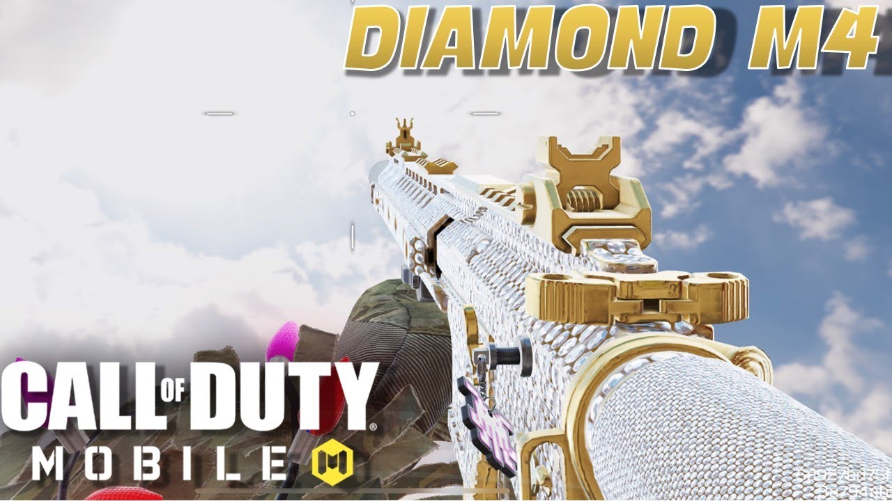 M4 DIAMOND CAMO!!! COD Mobile - YouTube