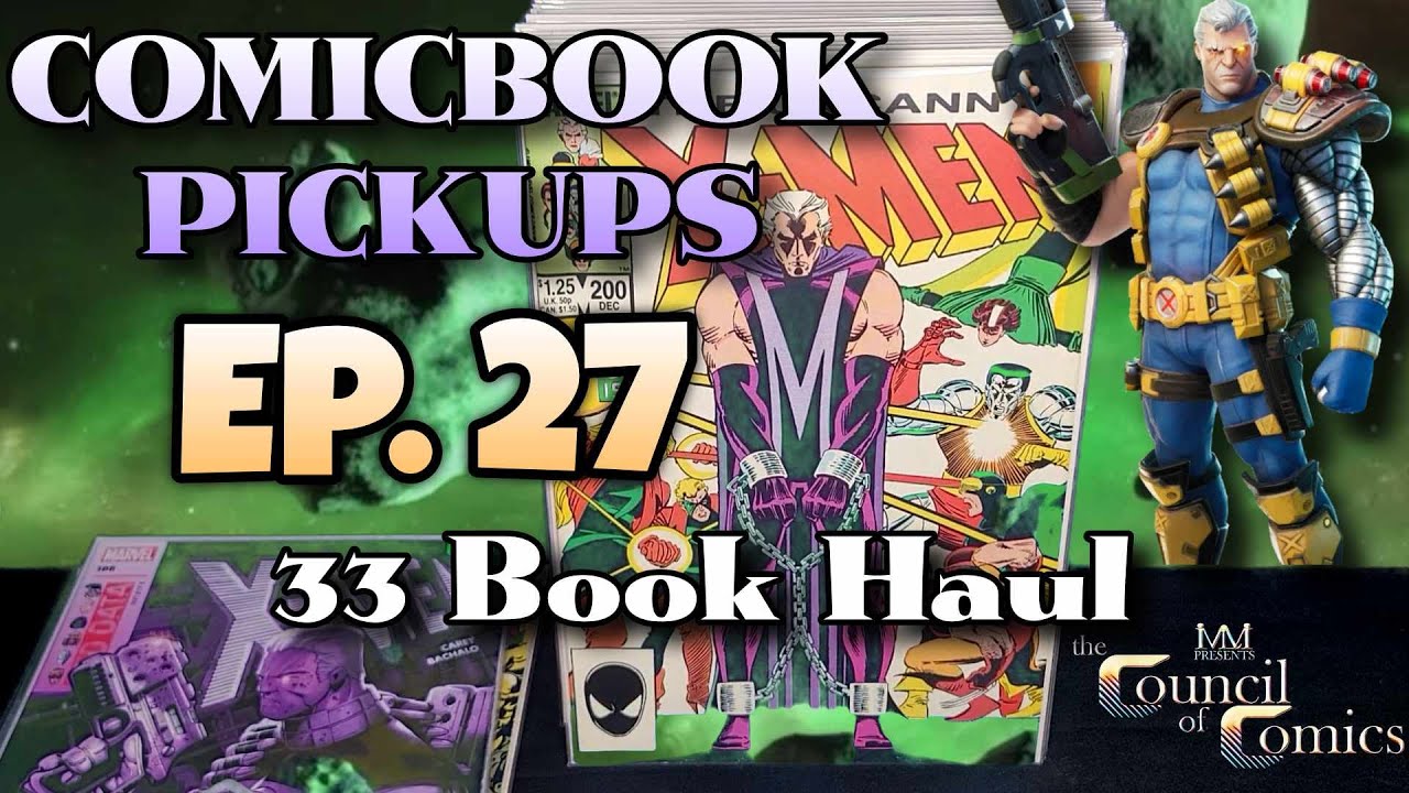 COMIC BOOK HAUL! 33 BOOKS! DID WE PROFIT? CBPU EP27 #comicbooks #comics ...