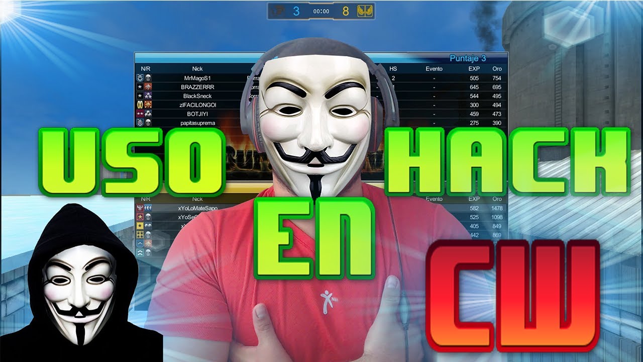DESCARANDOME EN CW | ENSERIO USO HACK O ES EN BROMAS... - YouTube
