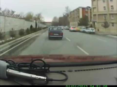 Naxçıvanda yola çıxan \