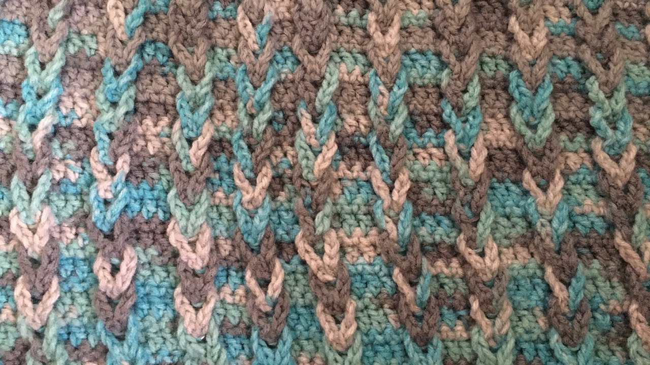 Super easy crochet Braided Stitch: crochet for absolute beginners - YouTube